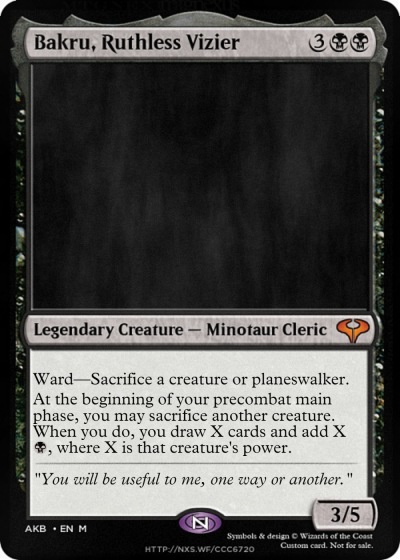 MTGNexus - Bakru, Ruthless Vizier