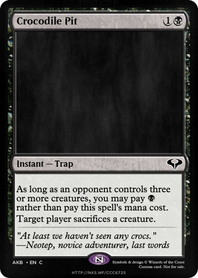 MTGNexus - Crocodile Pit