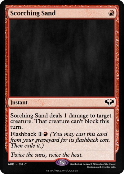 MTGNexus - Scorching Sand