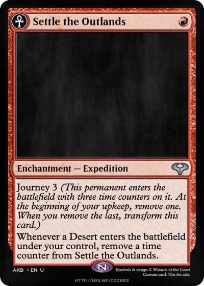 MTGNexus - Settle the Outlands // Outland Outpost