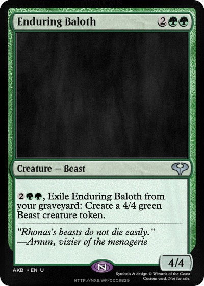 MTGNexus - Enduring Baloth