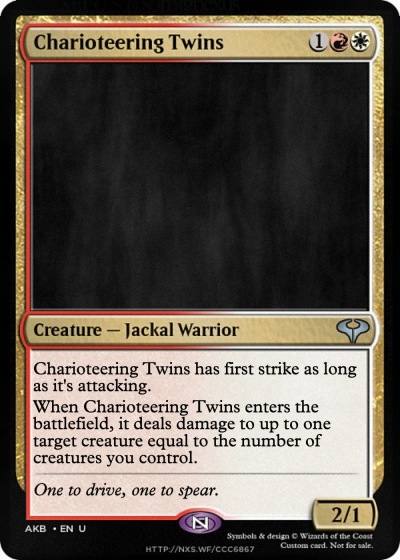 MTGNexus - Charioteering Twins