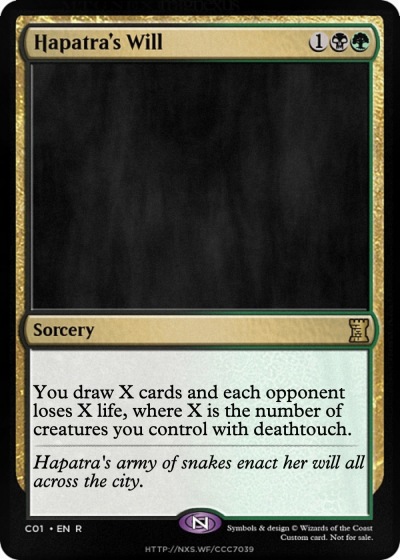 MTGNexus - Hapatra's Will