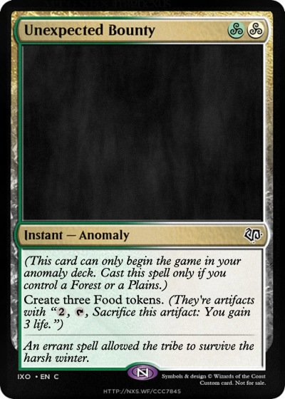 MTGNexus - Unexpected Bounty