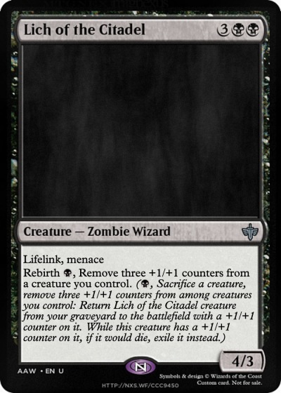 MTGNexus - Lich of the Citadel
