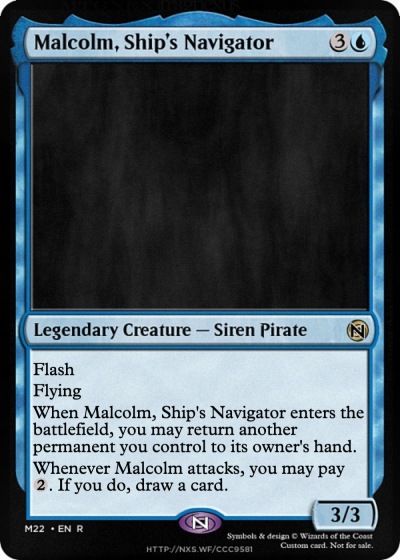 MTGNexus - Malcolm, Ship's Navigator