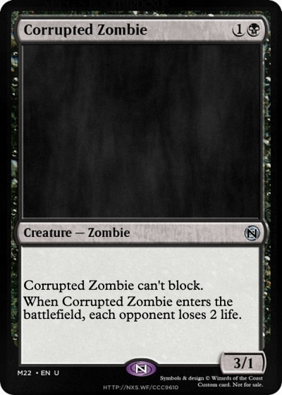 MTGNexus - Corrupted Zombie