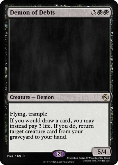 MTGNexus - Demon of Debts