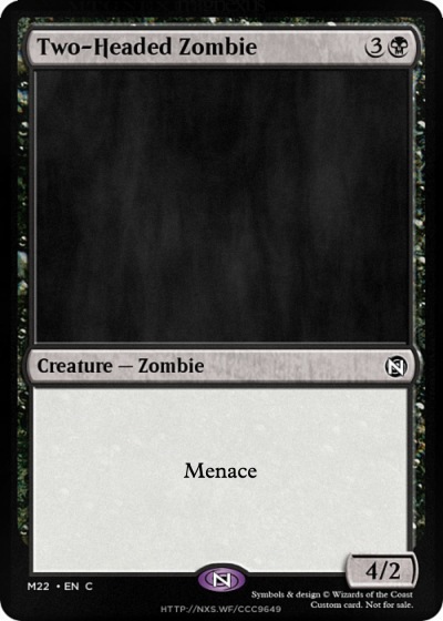 MTGNexus - Two-Headed Zombie