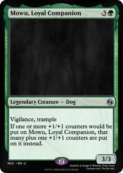 MTGNexus - Mowu, Loyal Companion