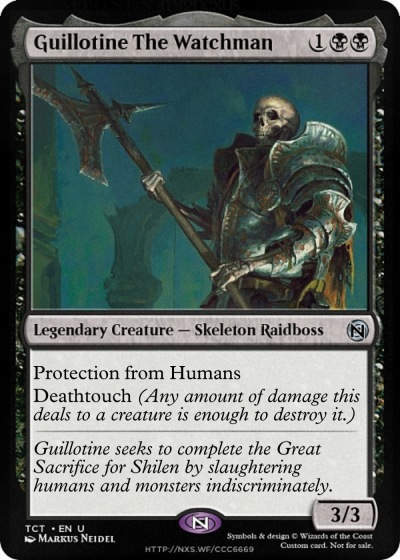 MTGNexus - Execution Grounds Watchman Guillotine