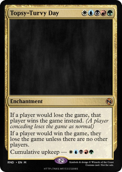 MTGNexus - Topsy-Turvy Day