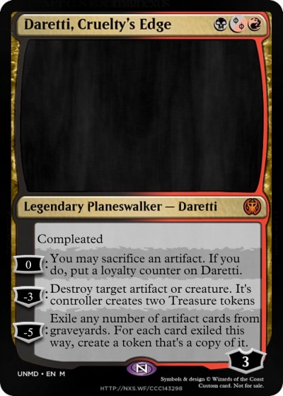 MTGNexus - Daretti, Cruelty's Edge