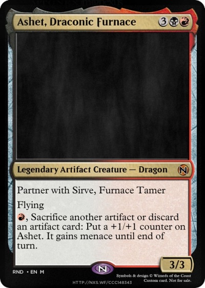 MTGNexus - Ashet, Draconic Furnace