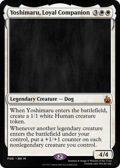 MTGNexus - Yoshimaru, Loyal Companion