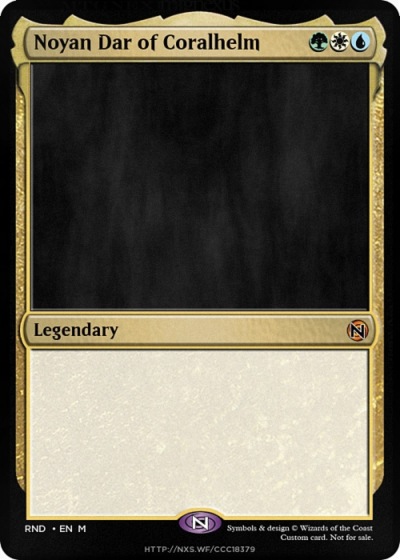 MTGNexus - Noyan Dar of Coralhelm