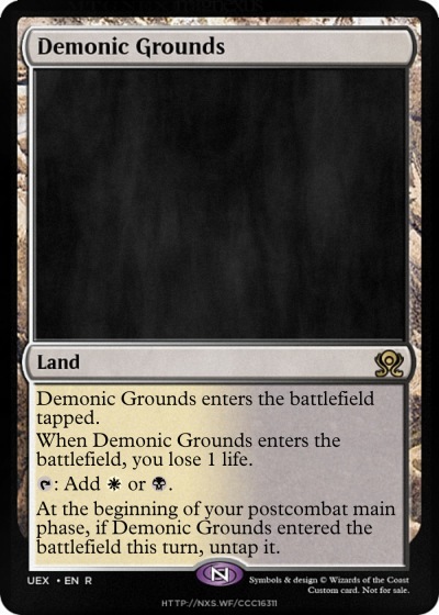 MTGNexus - Demonic Grounds