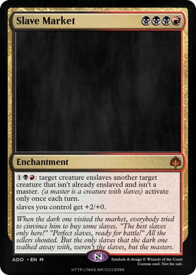 MTGNexus - Slave Market