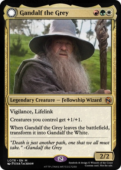 MTGNexus - Gandalf the Grey // Gandalf the White