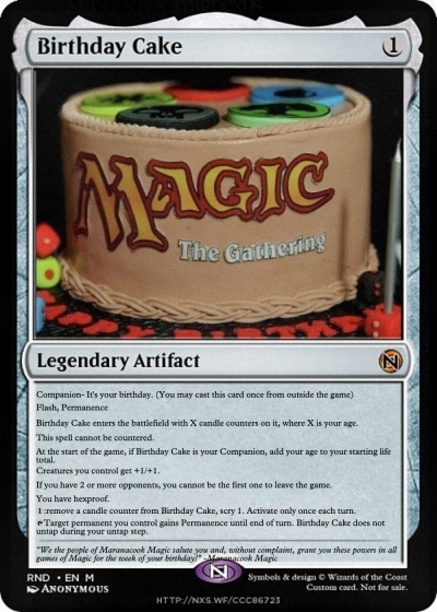 MTGNexus - Birthday Cake
