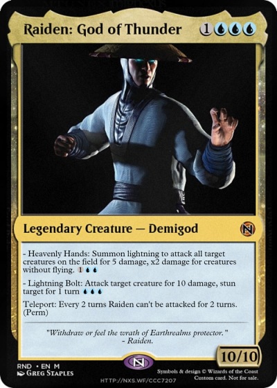 MTGNexus - Raiden: God of Thunder