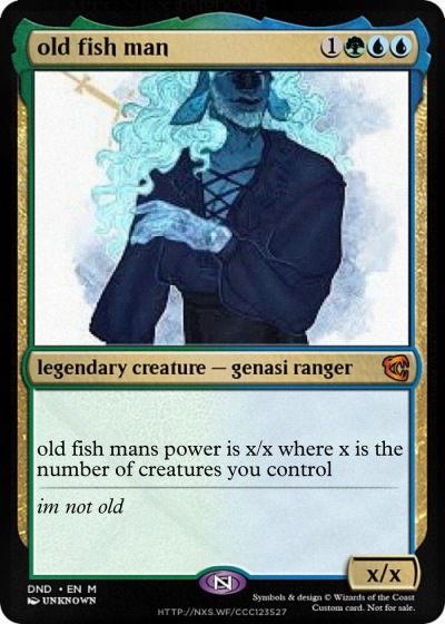 MTGNexus - old fish man