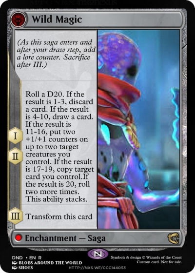 MTGNexus - Oozy Blobathin // Wild Magic