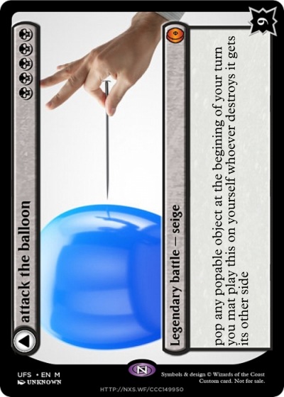 MTGNexus - attack the balloon // pop