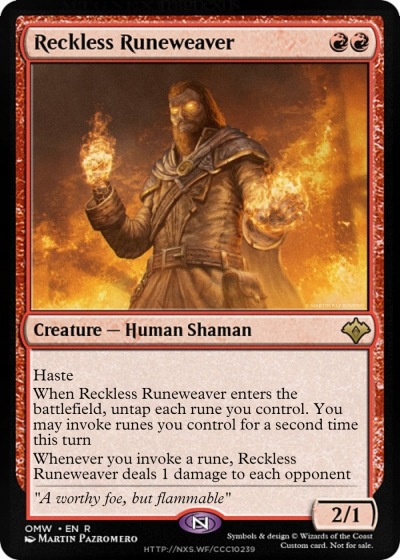 MTGNexus - Reckless Runeweaver