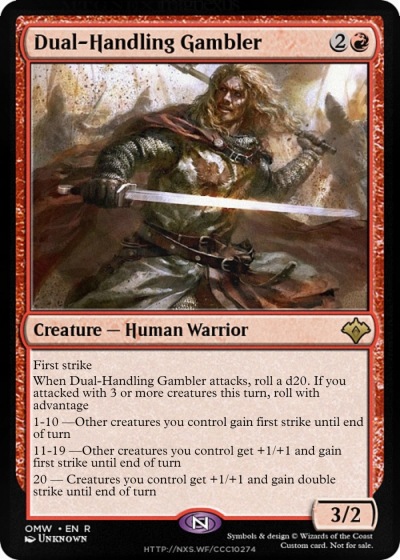MTGNexus - Dual-Handling Gambler