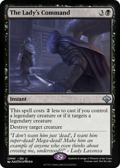 MTGNexus - The Lady's Command