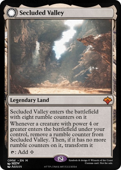 MTGNexus - Secluded Valley // The Alatreon