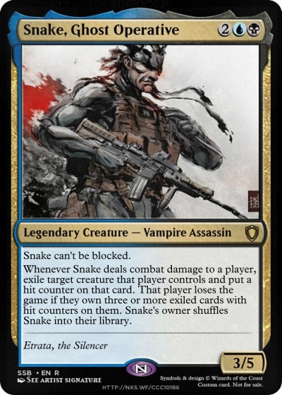 MTGNexus - Snake, Ghost Operative
