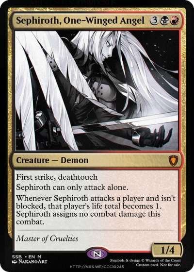 MTGNexus - Sephiroth, One-Winged Angel