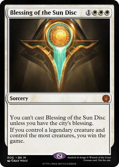 MTGNexus - Blessing of the Sun Disc