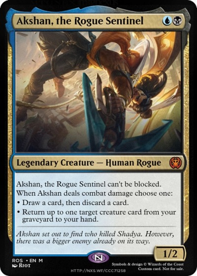 MTGNexus - Akshan, the Rogue Sentinel