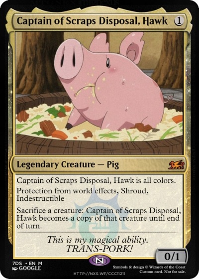 MTGNexus - Captain of Scraps Disposal, Hawk