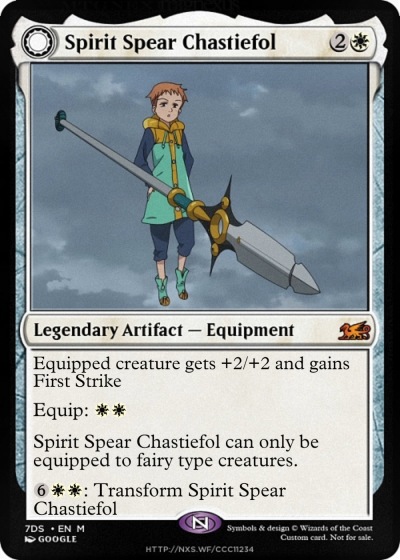 MTGNexus - Spirit Spear Chastiefol // True Spirit Spear Chastiefol