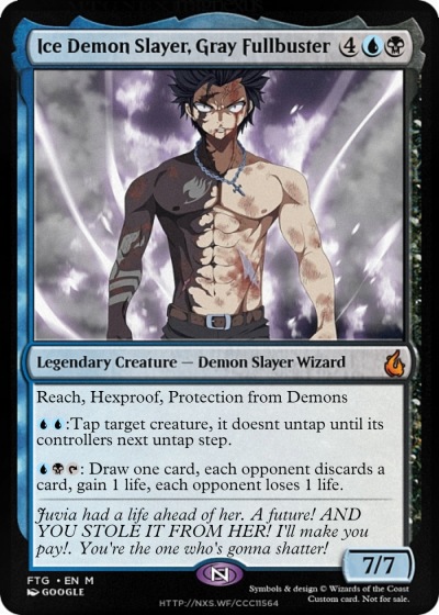 MTGNexus - Ice Demon Slayer, Gray Fullbuster