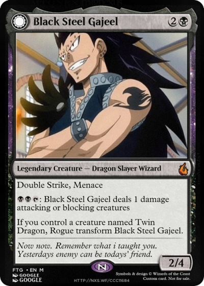 Gajeel Shadow Iron Dragon