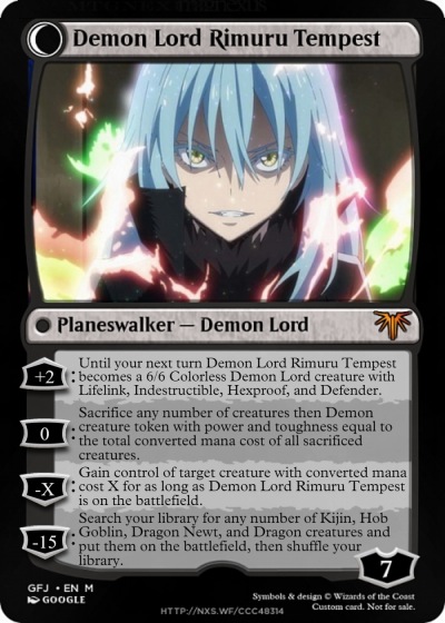 MTGNexus - Rimuru Tempest // Demon Lord Rimuru Tempest