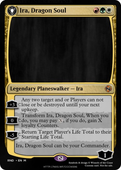 MTGNexus - Ira, Dragon Soul // Ira, Phoenix Soul
