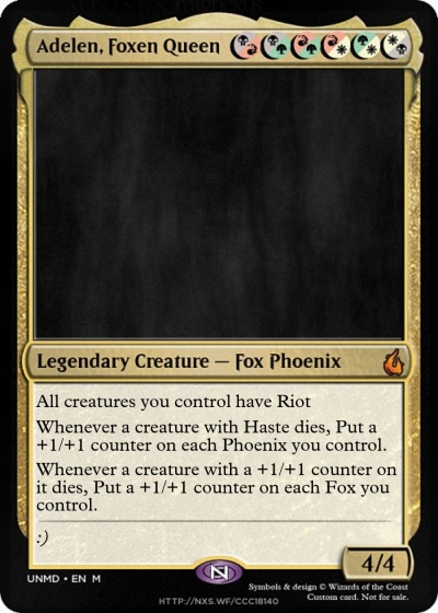 MTGNexus - Adelen, Foxen Queen