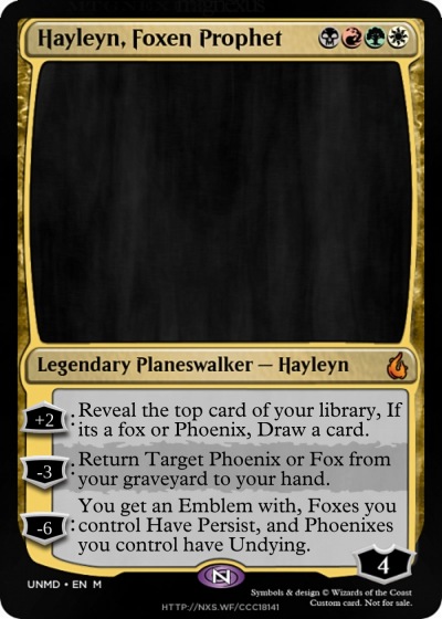 MTGNexus - Hayleyn, Foxen Prophet