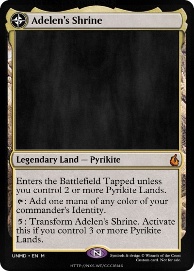 MTGNexus - Adelen's Shrine // Goddess's Battlements