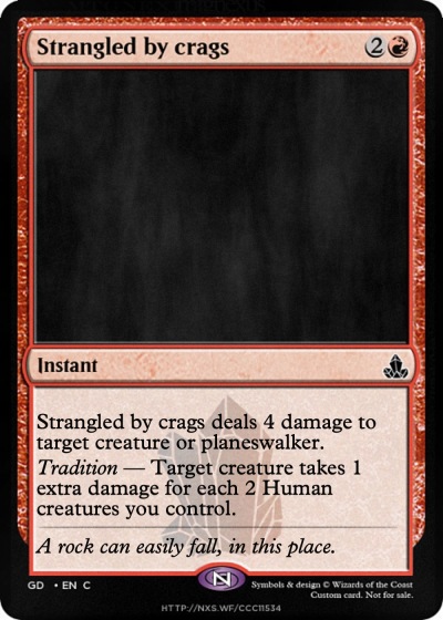MTGNexus - Strangled by crags