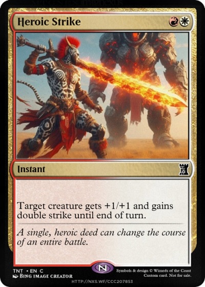 MTGNexus - Heroic Strike