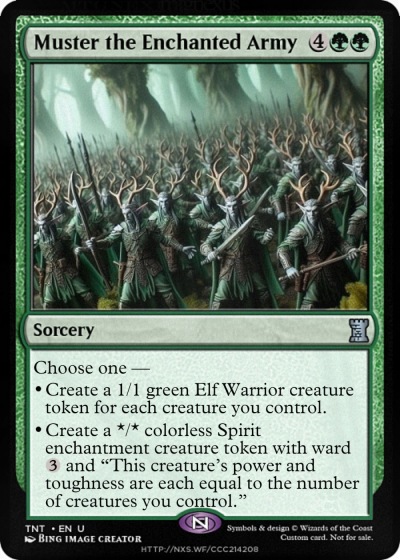 MTGNexus - Muster the Enchanted Army