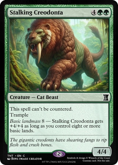 MTGNexus - Stalking Creodonta