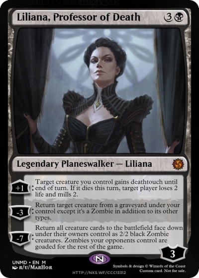 MTGNexus - Liliana, Professor of Death